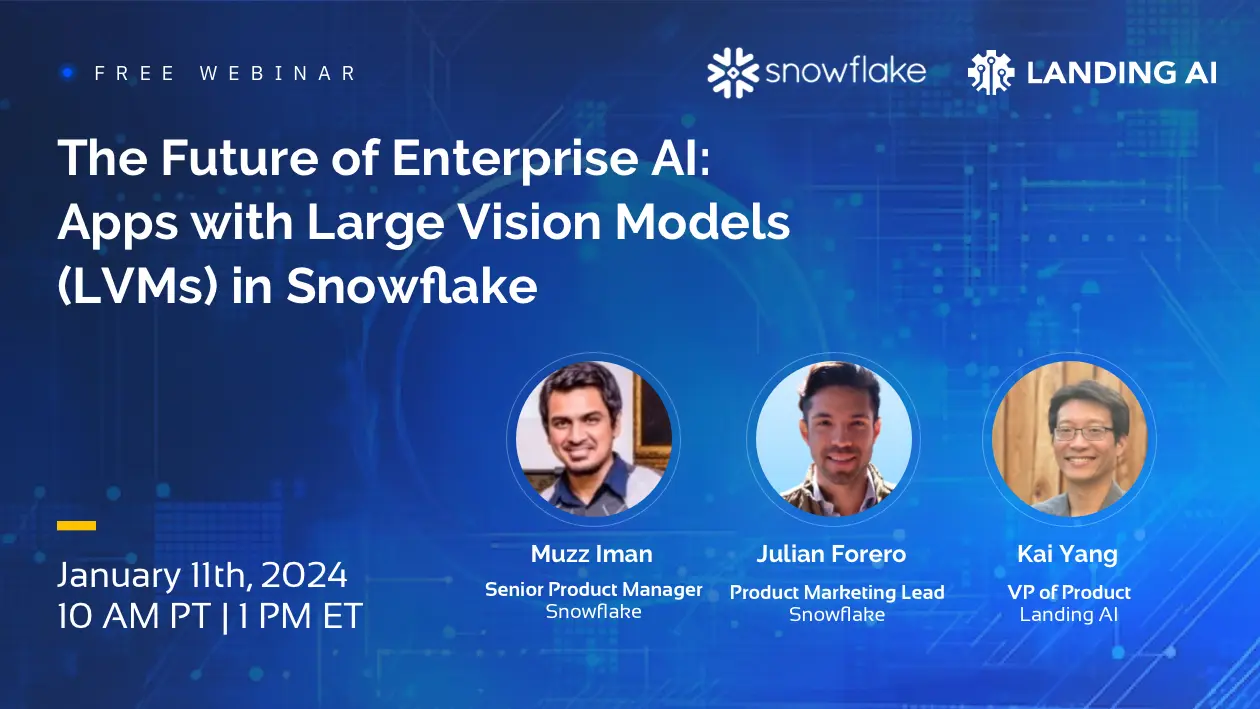 Webinar - Landing AI